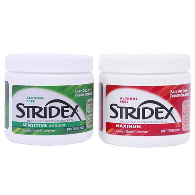 stridex美国黑头刷水杨酸棉片