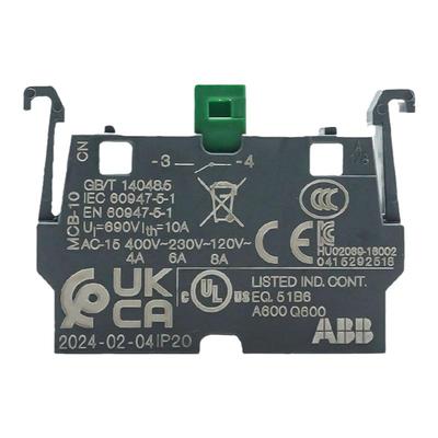 ABB触点基座MCB-10/01假一赔十