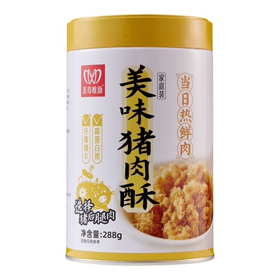美奇唯新高蛋白酥当日热鲜肉288g