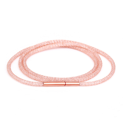 超闪锁骨水晶吊坠翡翠珍珠项链绳