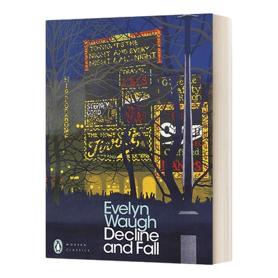 衰落与瓦解 英文原版 Decline and Fall 伊夫林 沃文集丛书 现代经典 英文版 进口英语原版书籍