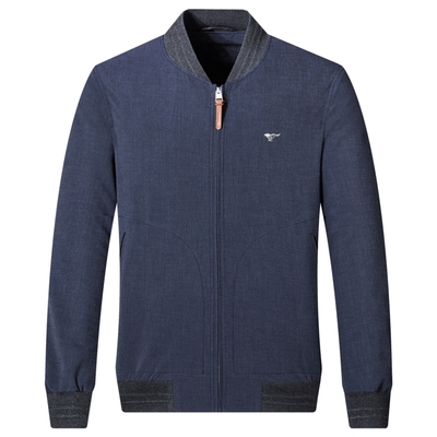 七匹狼棒球球透气抗菌防泼水茄克