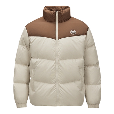 Skechers斯凯奇面包羽绒服撞色男女潮百搭运动外套L324U104/0046