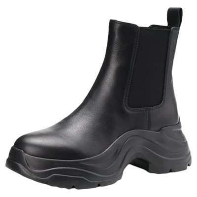 接吻猫厚底烟筒靴KA54719-50牛皮