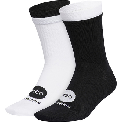 Adidas/阿迪达斯正品当季新款Neo男女休闲两双装运动袜IL1881