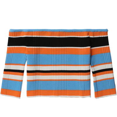 ITMSGM一字领上衣性感时髦