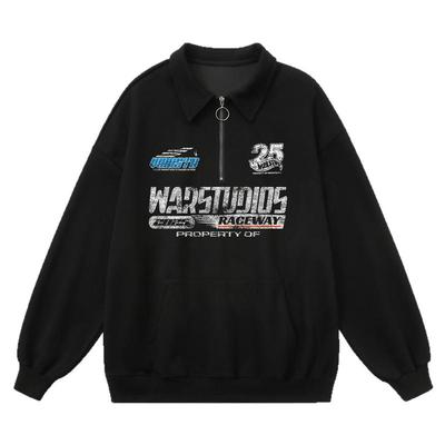 万事言和套头翻领卫衣BF