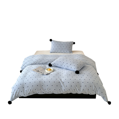 2024新款秋冬少女牛奶绒四件套