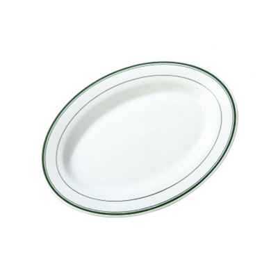 德士敦椭圆形高温瓷西餐厅