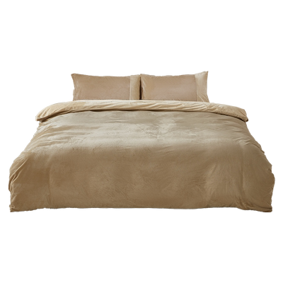 一默牛奶绒加厚保暖四件套冬季