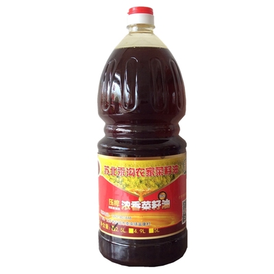 30年苏北汞沟菜籽油农家自榨