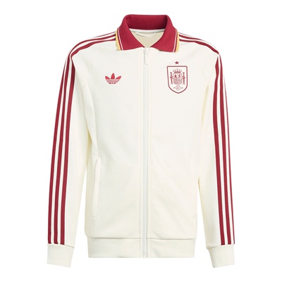 Adidas/阿迪达斯正品三叶草大童经典翻领拉链长袖夹克外套JZ2248