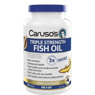 CARUSO'S3倍浓缩鱼油胶囊150粒