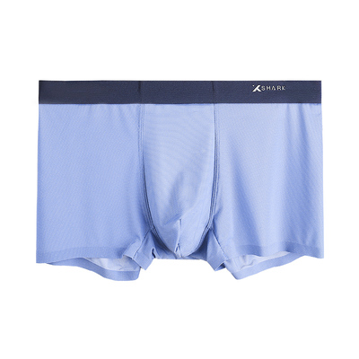 XSHARK大码平角冰丝男士内裤