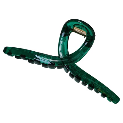 韩国进口AZNAVOUR AZ发饰冰沁透明苏打汽水丝带13cm发抓夹鲨鱼夹