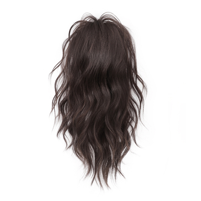 马尾假发女抓夹瀑布半扎高马尾