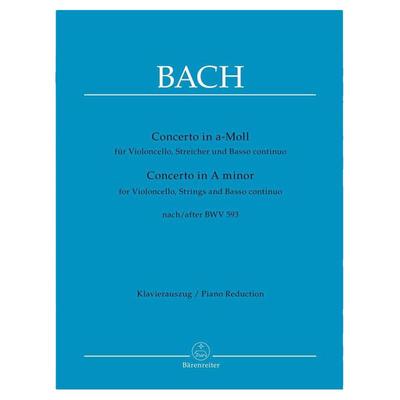 巴赫A小调协奏曲BWV593之后大提