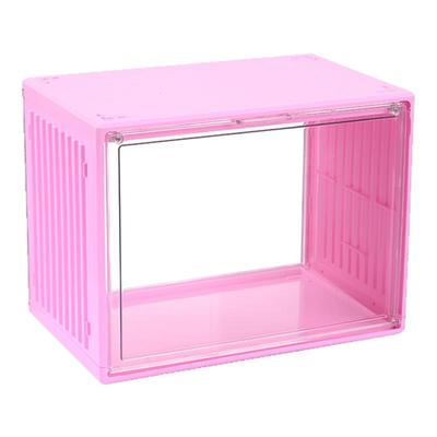 RMAX泡泡玛特手办收纳盒大容量亚克力透明labubu盲盒展示柜防尘架