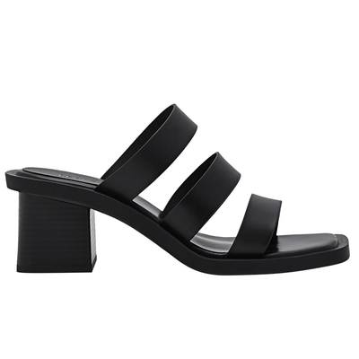 PEDRO方头高跟鞋舒适绊带罗马凉鞋粗跟女PW1-26760089