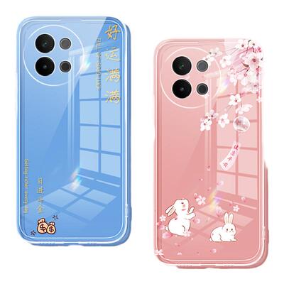 vivos18e手机壳国潮风透明软壳