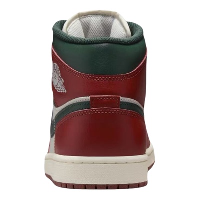 乐积运动 AIR JORDAN 1 AJ1 MID 红白 复古中帮篮球鞋 DQ8426-105
