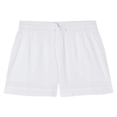 CALZEDONIA卡泽意袜春夏女士时尚休闲简约抽绳宽松短裤0BDP122