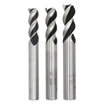 苏普直柄高速钢三刃立铣刀