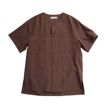 新款高档圆领短袖餐饮工服夏季