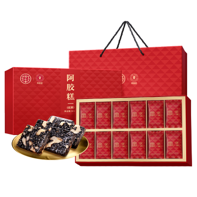 正宗同仁堂品牌低糖阿胶糕礼盒