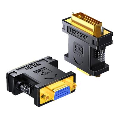 绿联dvi转vga接头vja主机24+5vda