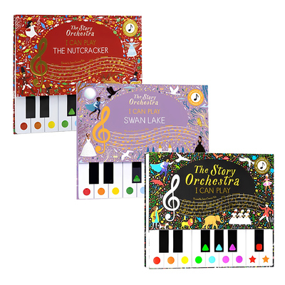 我能弹音乐故事发声书英文原版