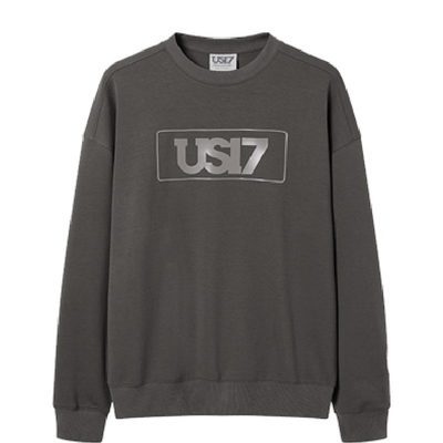 US17经典BOXLogo空气层圆领卫衣