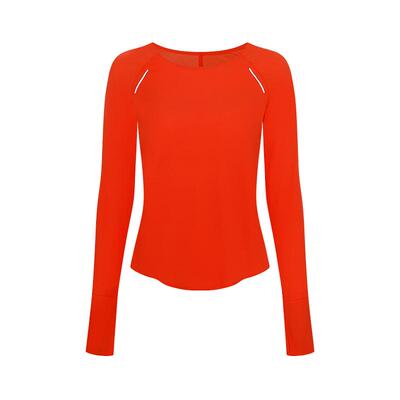 粒子加速轻薄运动马拉松长袖T恤