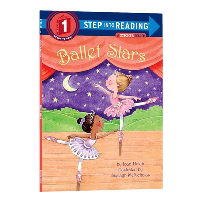 英文原版绘本 Step into Reading 1: Ballet Stars 芭蕾舞明星 企鹅兰登分级读物 英文版 进口英语原版书籍儿童全英语书