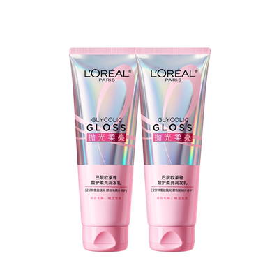 欧莱雅0等待护发素发膜级润发乳即冲即顺水润柔顺改善干枯毛躁发