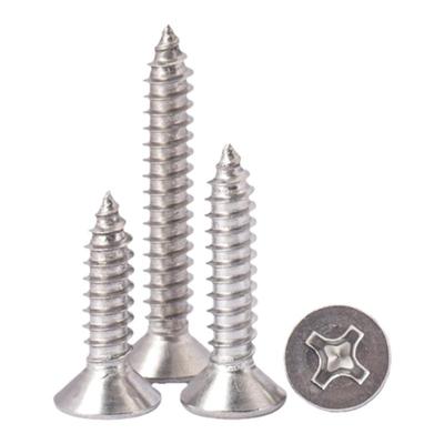 201不锈钢自攻螺丝平头