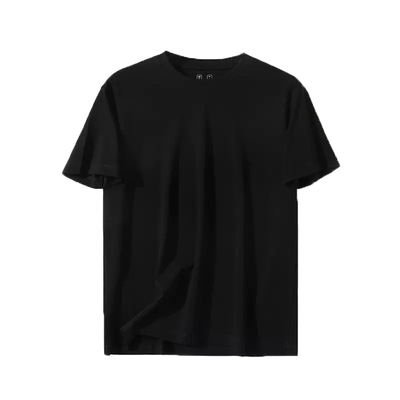 短袖男士80支慕斯棉T恤液氨工艺