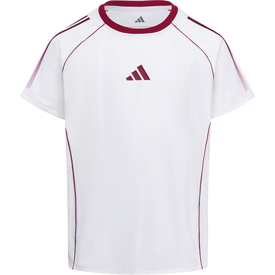 Adidas/阿迪达斯官方正品儿童轻薄亲肤凉感休闲运动短袖T恤LD7345