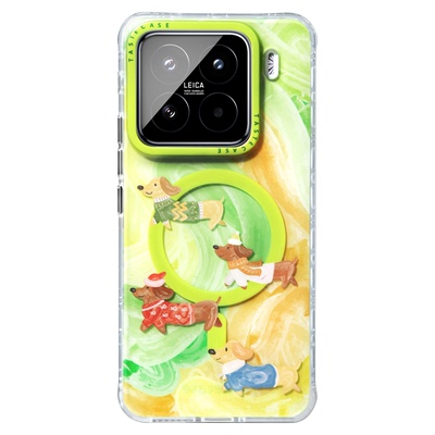 牛油果腊肠狗小米磁吸支架手机壳