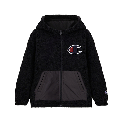 Champion冠军抗静电仿羊羔绒外套
