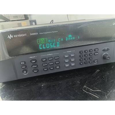 【议价】Keysight34980A数据采集带3张34921