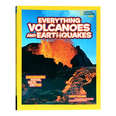 美国国家地理火山与地震原版绘本