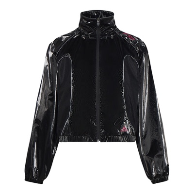 Adidas/阿迪达斯正品2026女士时尚简约拉链宽松外套KY5756