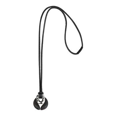 daccord几何圆环吊坠项链