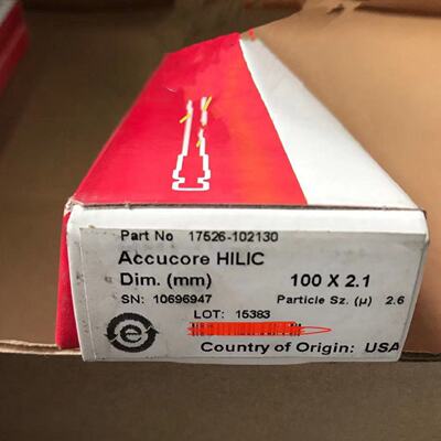 议价赛默飞 分析柱100x2.1mm 2.6um 17526-102130 10696947