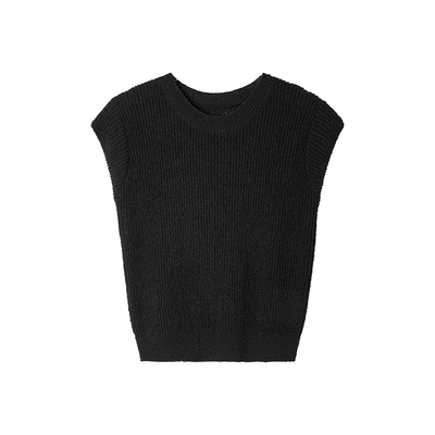 TKYSHOP圆领短袖针织衫女