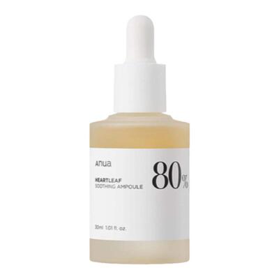 自营｜Anua 鱼腥草80% 舒缓水润安瓶精华 30ml深层保湿补水保湿