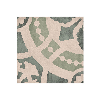 复古绿色花砖厨房卫生间阳台地砖