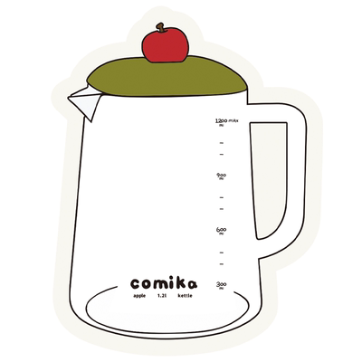 COMIKA冷水壶高硼硅大容量高颜值