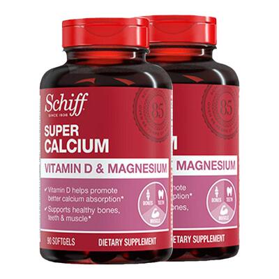schiff旭福钙镁加VD90粒